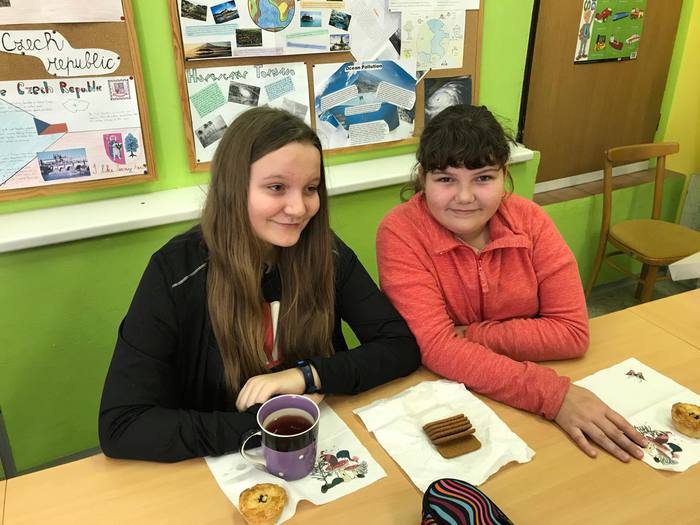 Anglické tradice v 5.A - Mince pies :: Základní škola Horní Lideč